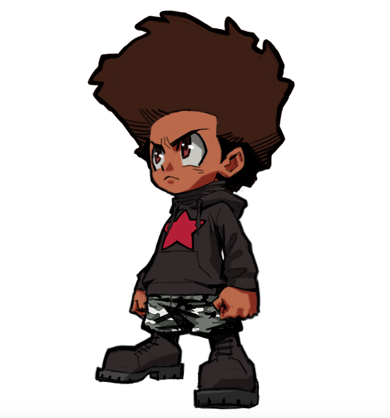 Het Boondocks Huey Behang